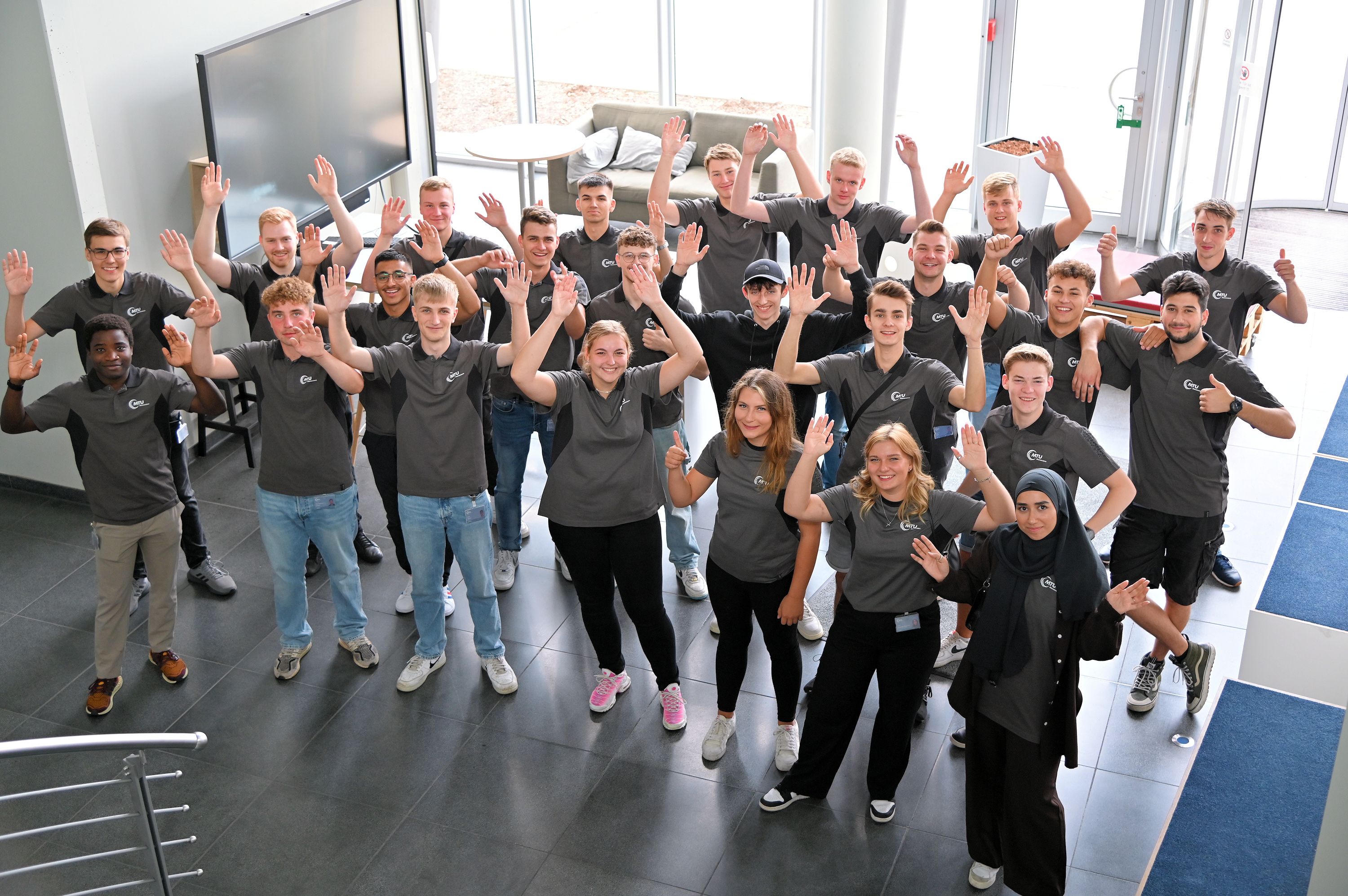 Ausbildungsstart bei der MTU Maintenance Hannover - MTU Aero Engines