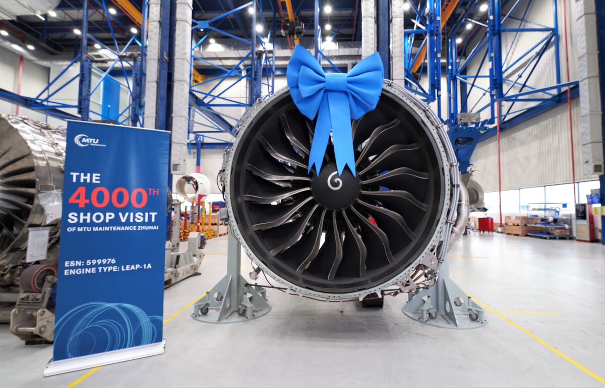 Mit einem LEAP-1A für Peach Aviation absolviert MTU Maintenance Zhuhai ...
