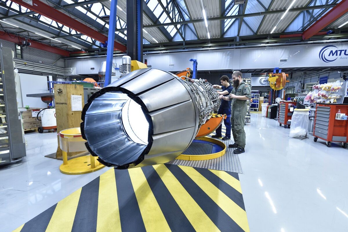 MTU creates a speedline for the German Air Force - MTU Aero Engines