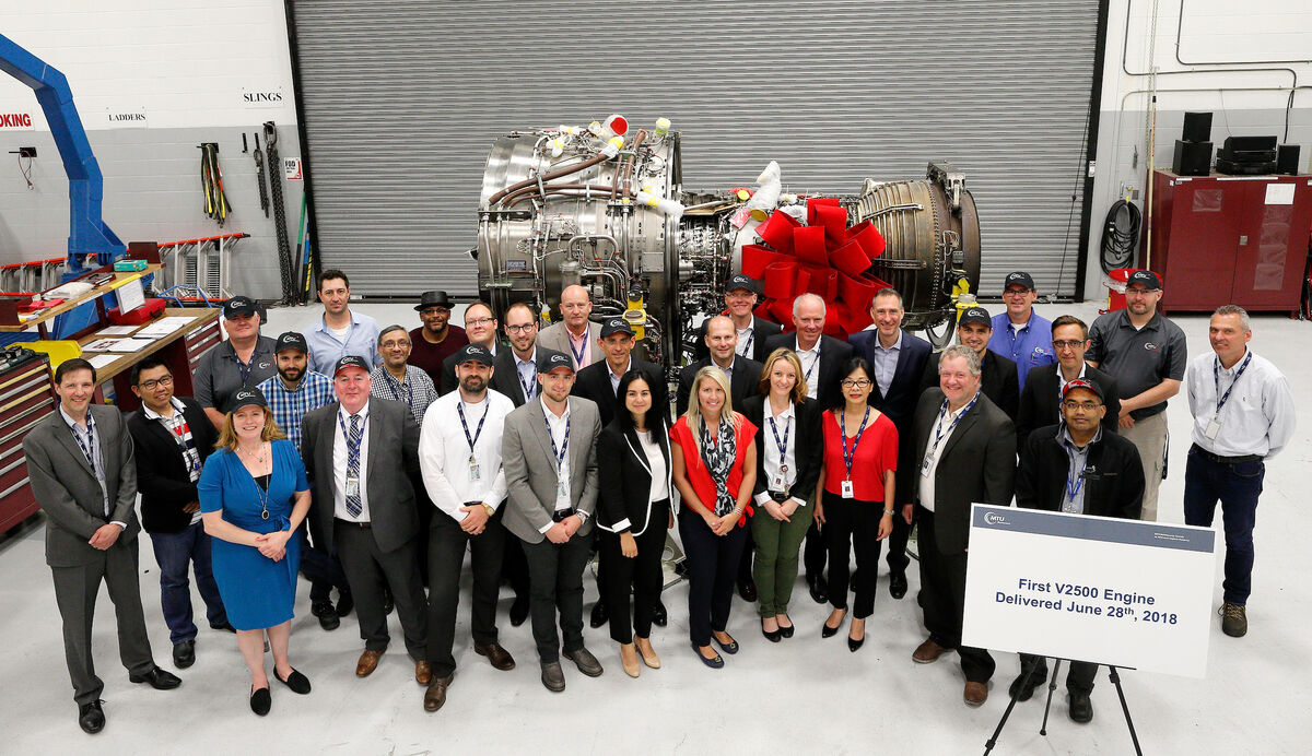 MTU Maintenance Canada completes first V2500 shop visit - MTU Aero Engines